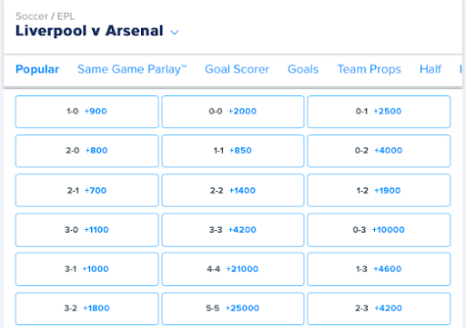 Correct Score Bet Explained | LearnTheLines